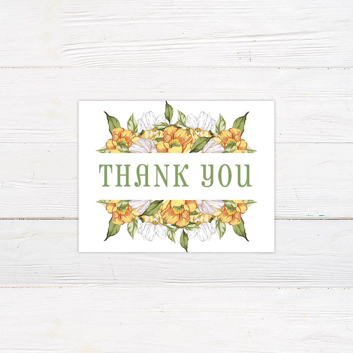 Summer Harvest Thank You Card | Go Print Plus