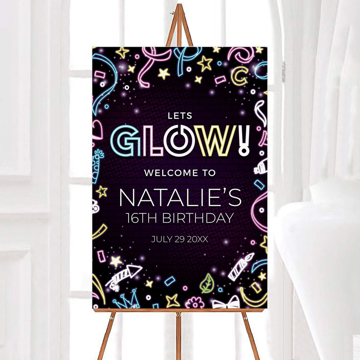 Kids Party Welcome Signs – Fun & Themed Custom Signage – Go Print Plus