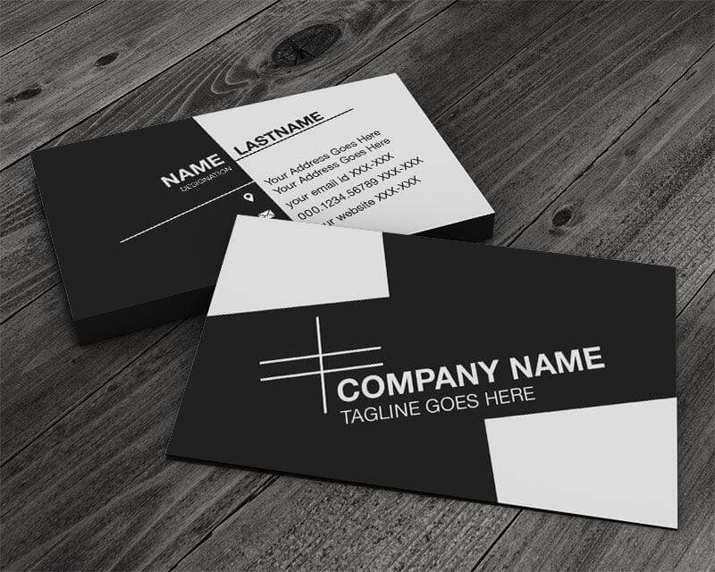 Simple Monochrome | Go Print Plus | Single or Double Sided