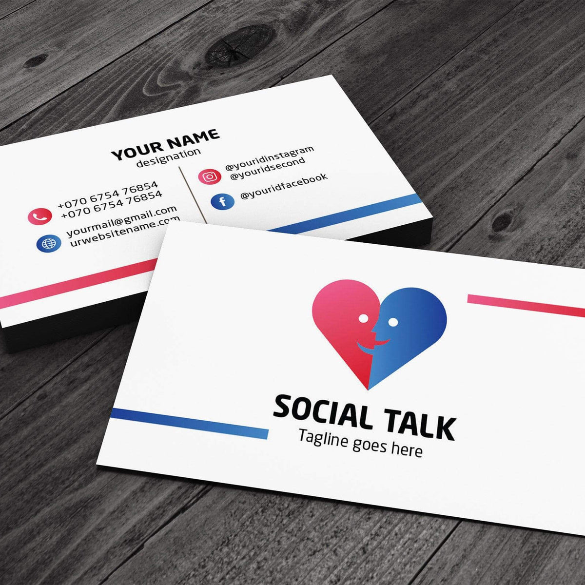 Social Services | Go Print Plus | Single or Double Sided