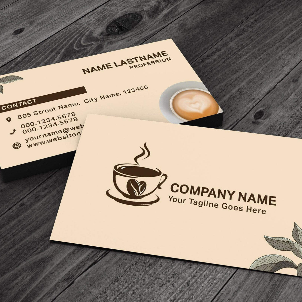 Barista Style | Go Print Plus | Single or Double Sided