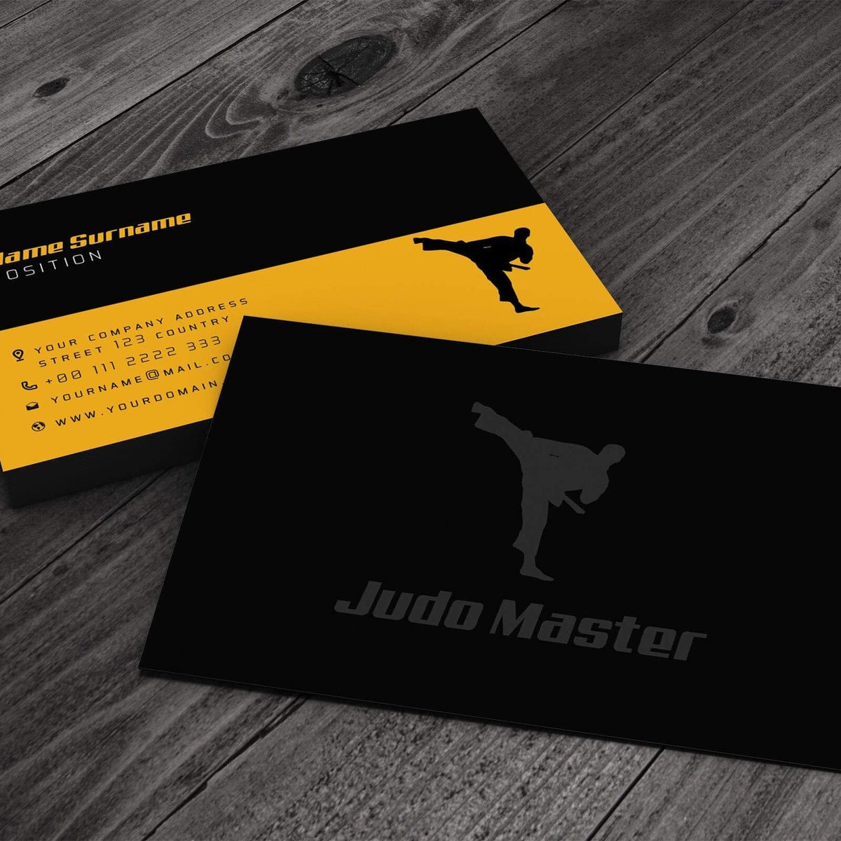 Judo Master | Go Print Plus | Single or Double Sided