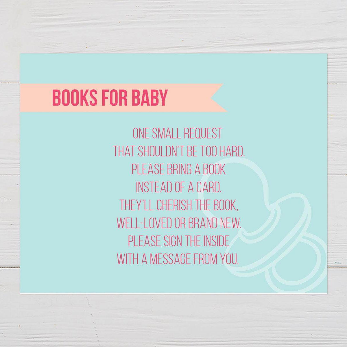 Baby Binky Books For Baby – Go Print Plus