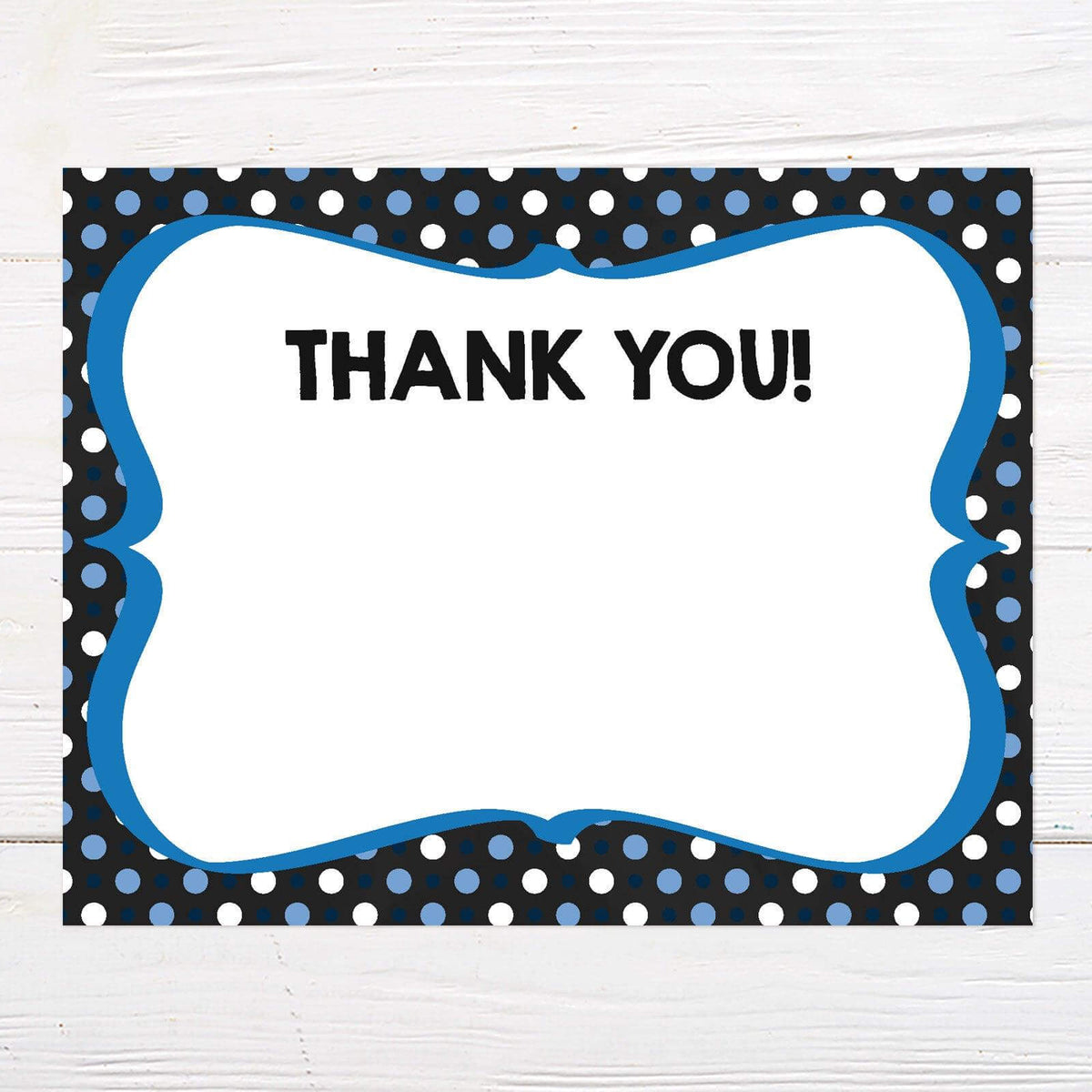 Birthday Cake Thank You Card – Go Print Plus