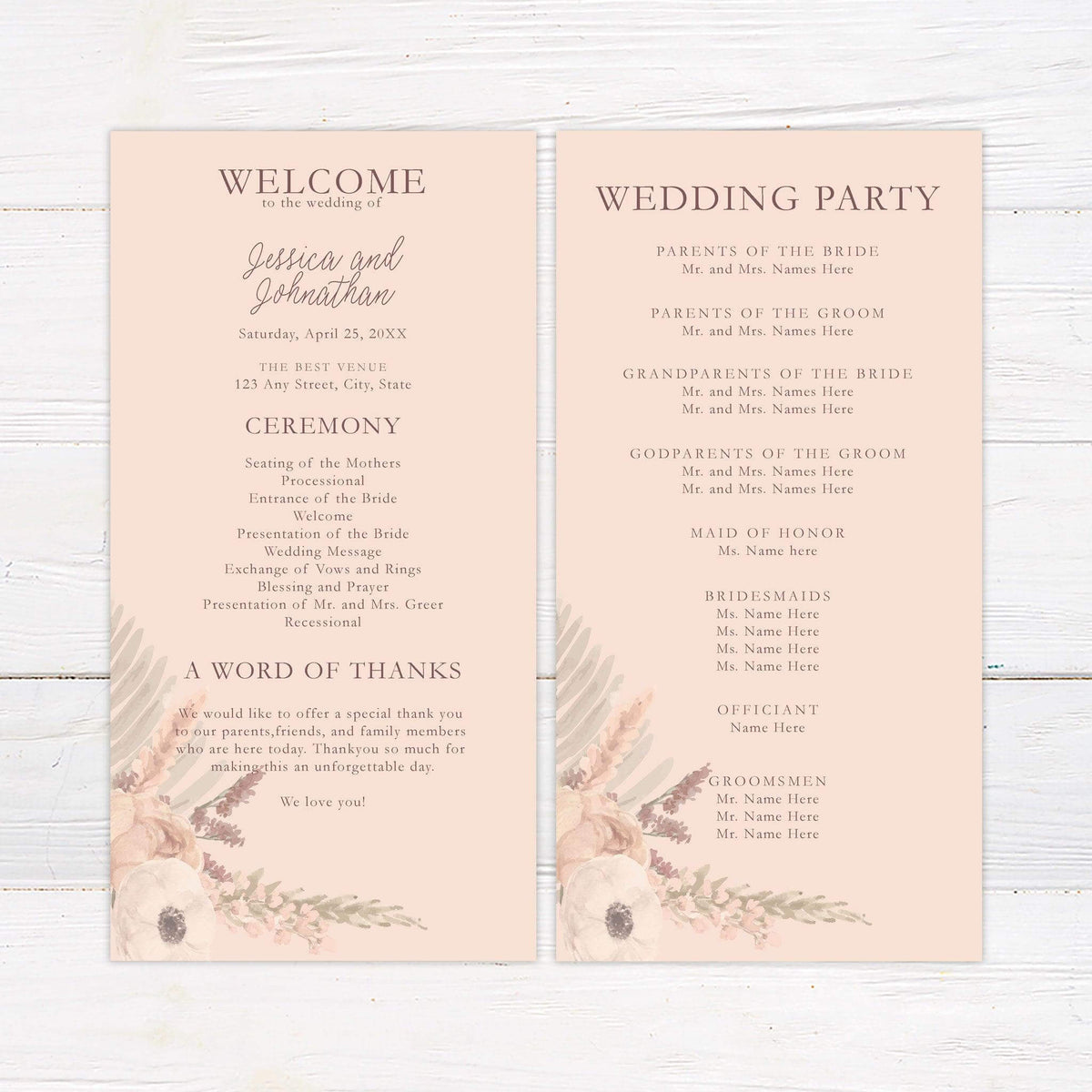 Boho Rose Program | Go Print Plus – goprintplus
