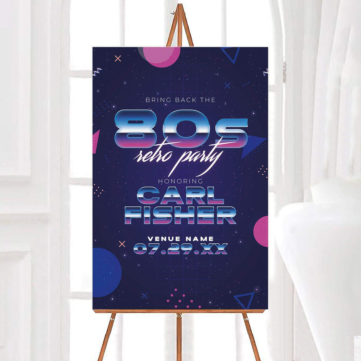 Bring Back the 80s Sign | Go Print Plus