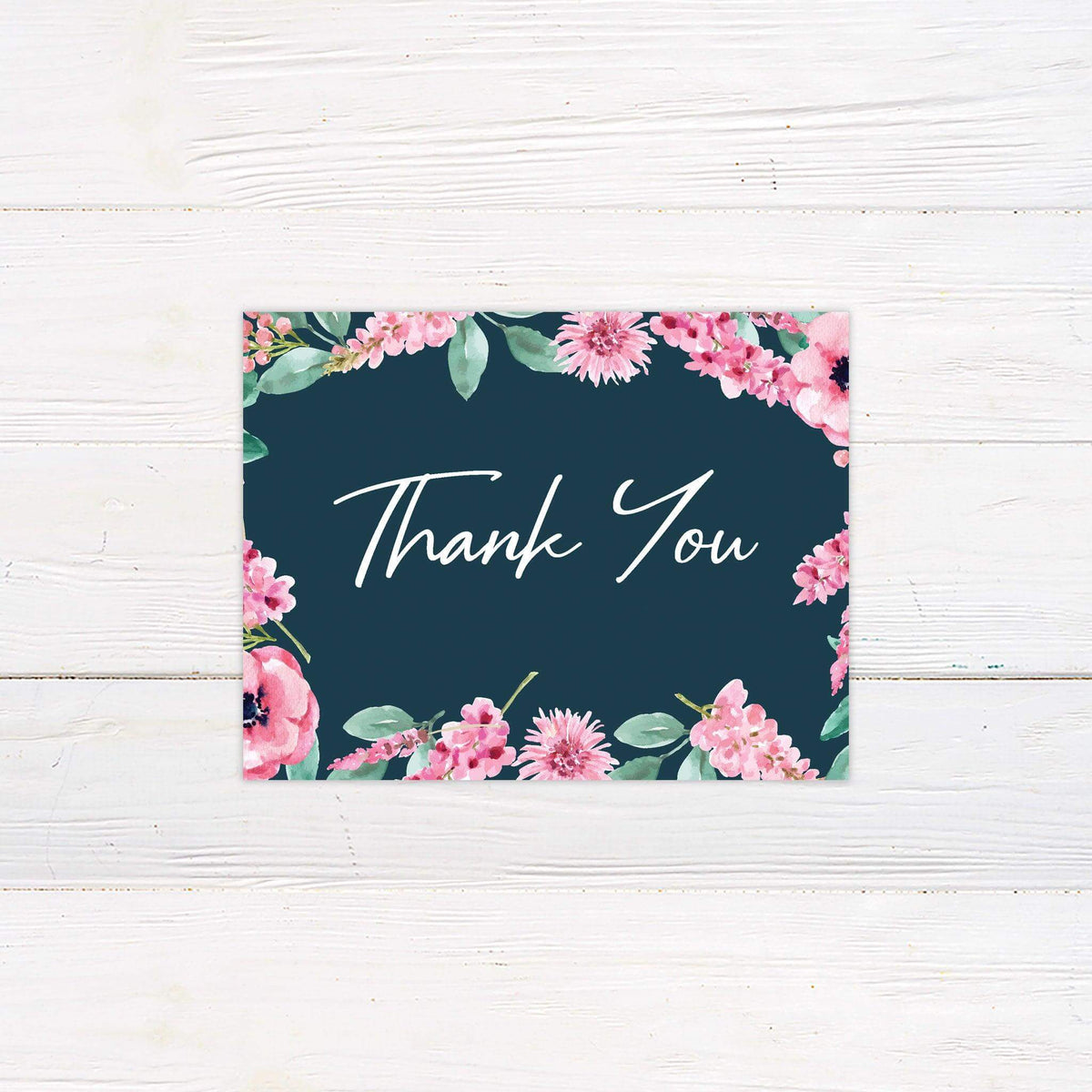 Chic Floral Thank You | Go Print Plus
