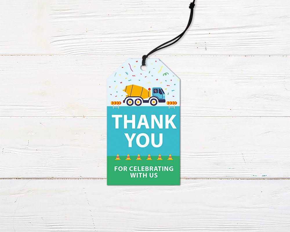 Construction Site Favor Tag – Go Print Plus