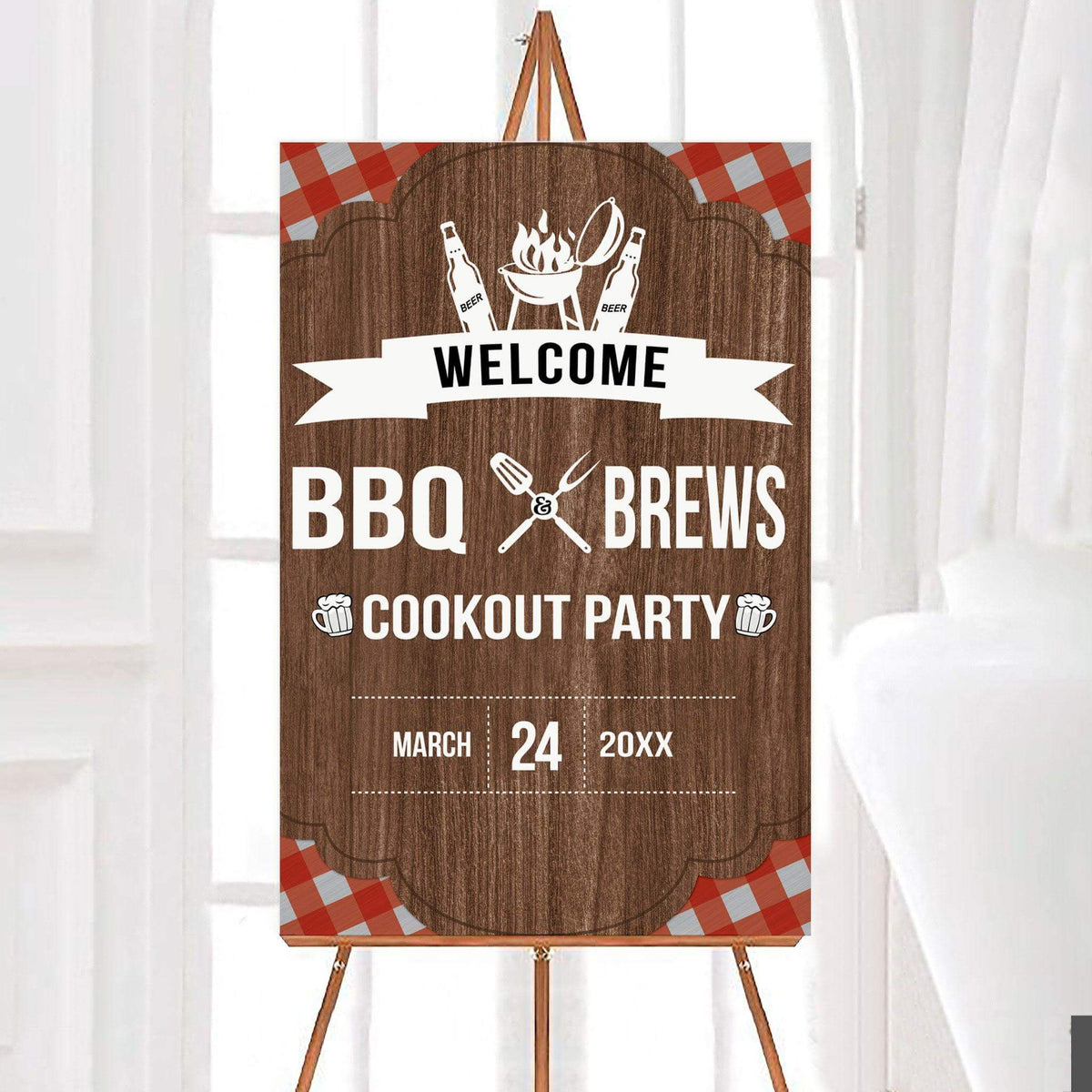 BBQ & Brews Sign | Go Print Plus