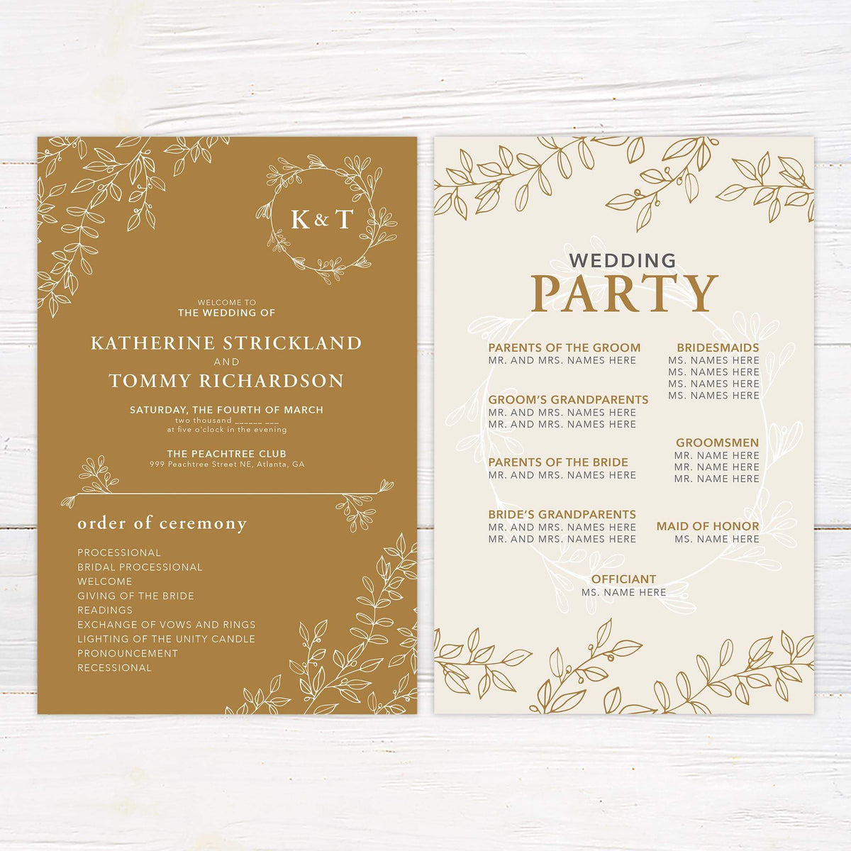 Elegant Monogram Program | Go Print Plus