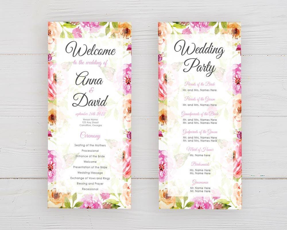 Floral Border Program | Go Print Plus