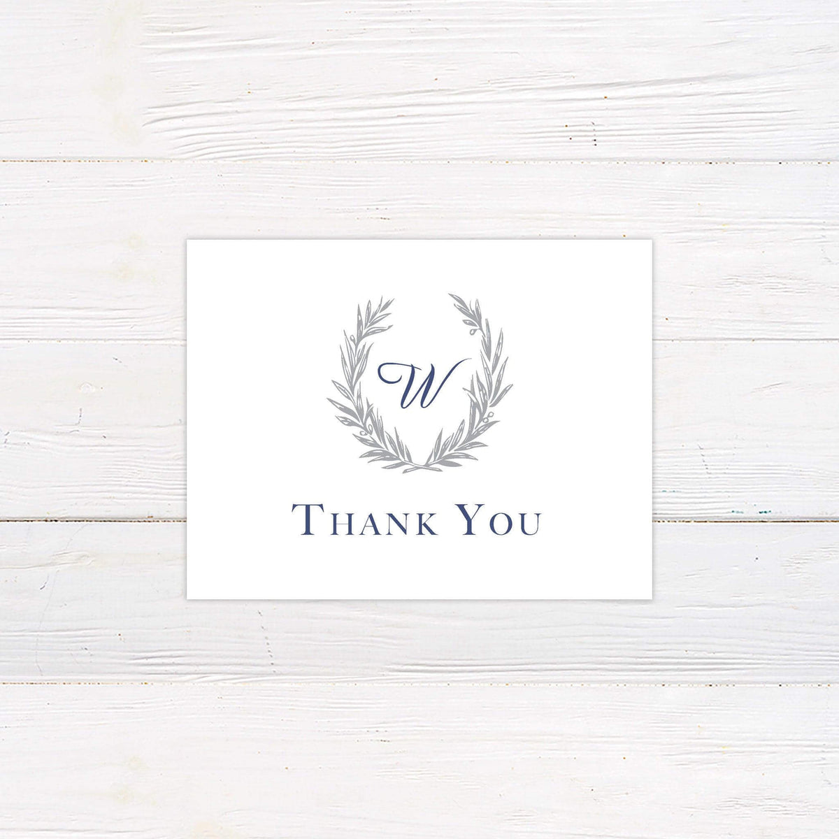 Formal Marriage Thank You Card | Go Print Plus