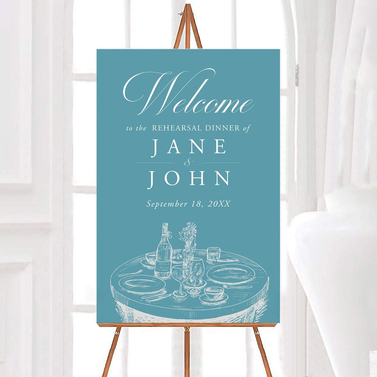 Formal Table Sign | Go Print Plus