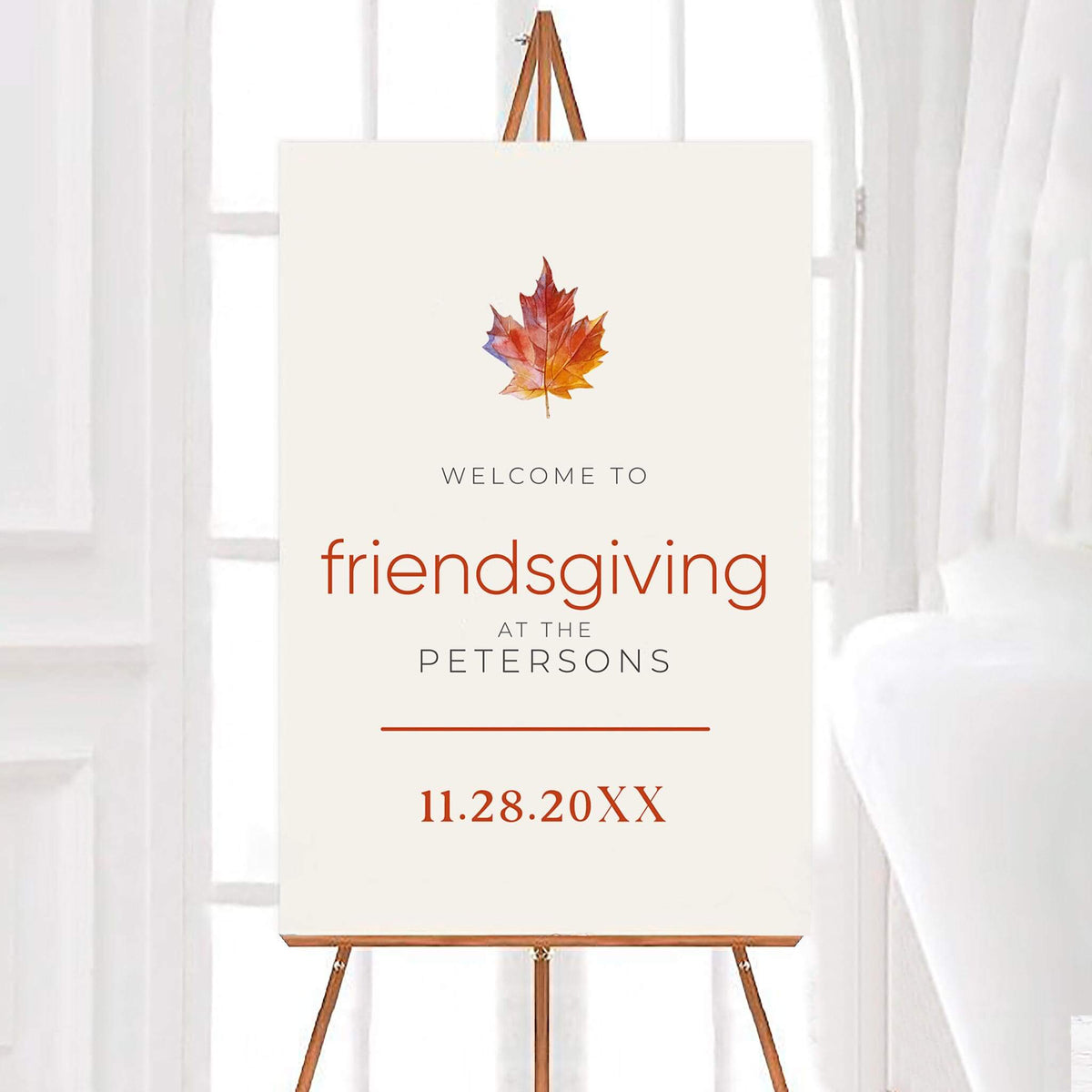 Friendsgiving Sign | Go Print Plus