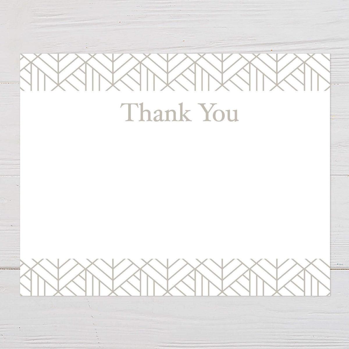Geometricait Thank You Card | Go Print Plus