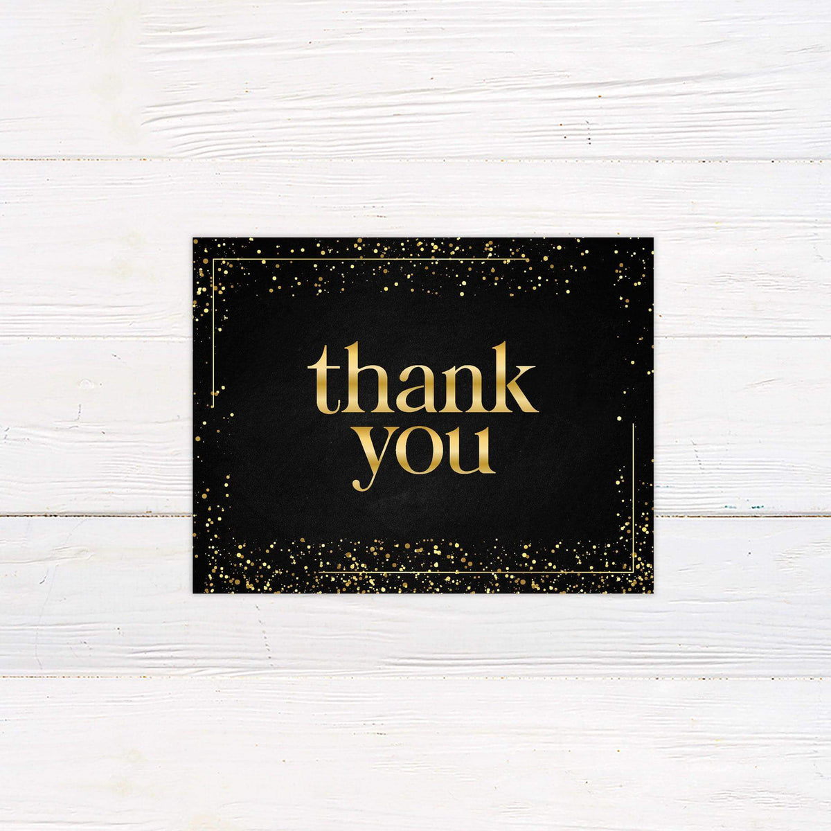Gold Dust Thank You | Go Print Plus
