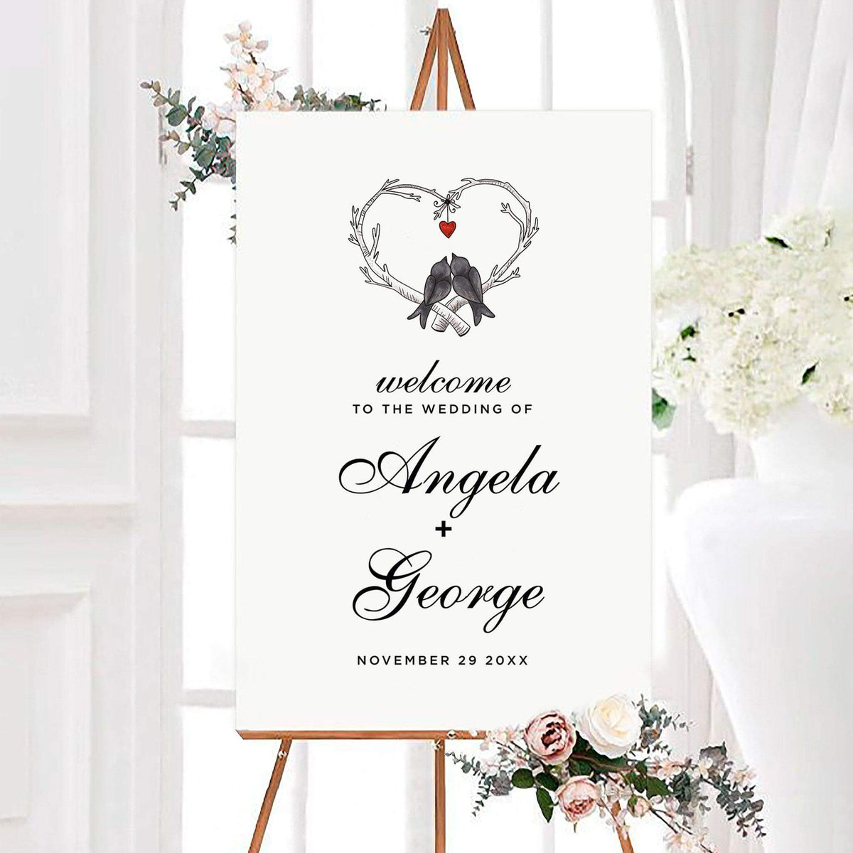 Love Birds Sign | Go Print Plus