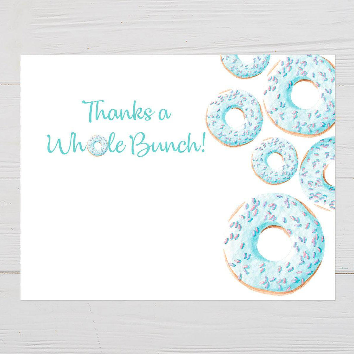 Oh Boy Sprinkle Thank You Card | Go Print Plus – goprintplus