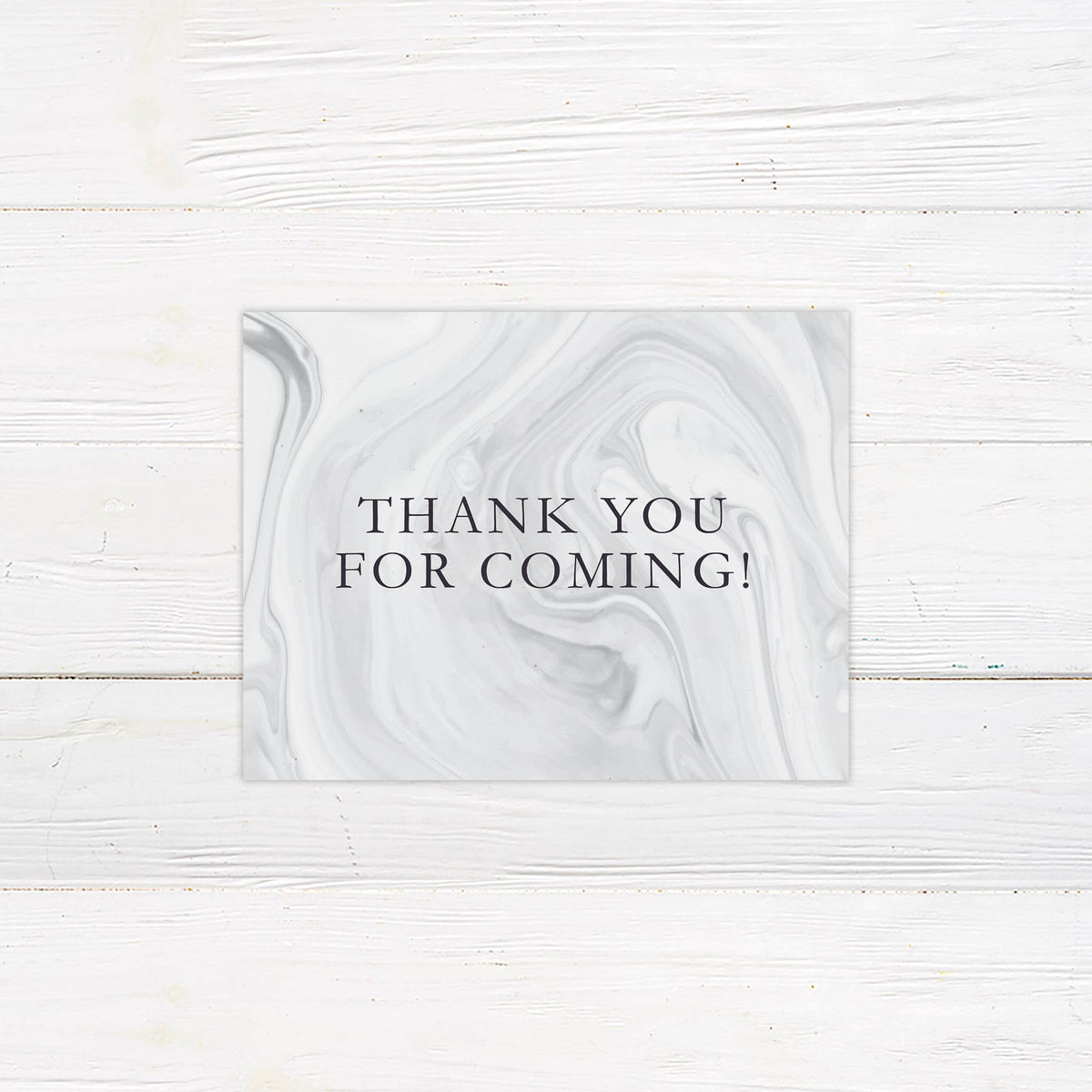 Plum Marble Thank You | Go Print Plus