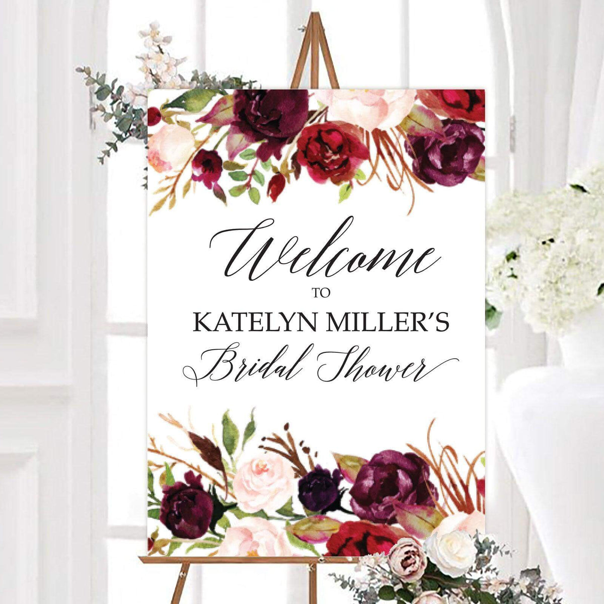 Rose Cascade Sign | Go Print Plus
