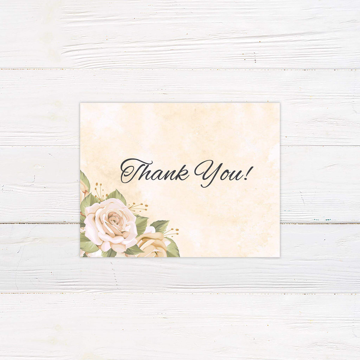 Rose Dream Thank You | Go Print Plus