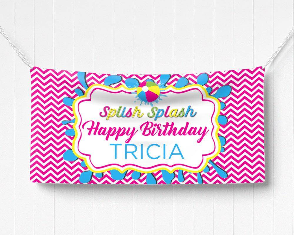 Splish Splash Banner – Go Print Plus