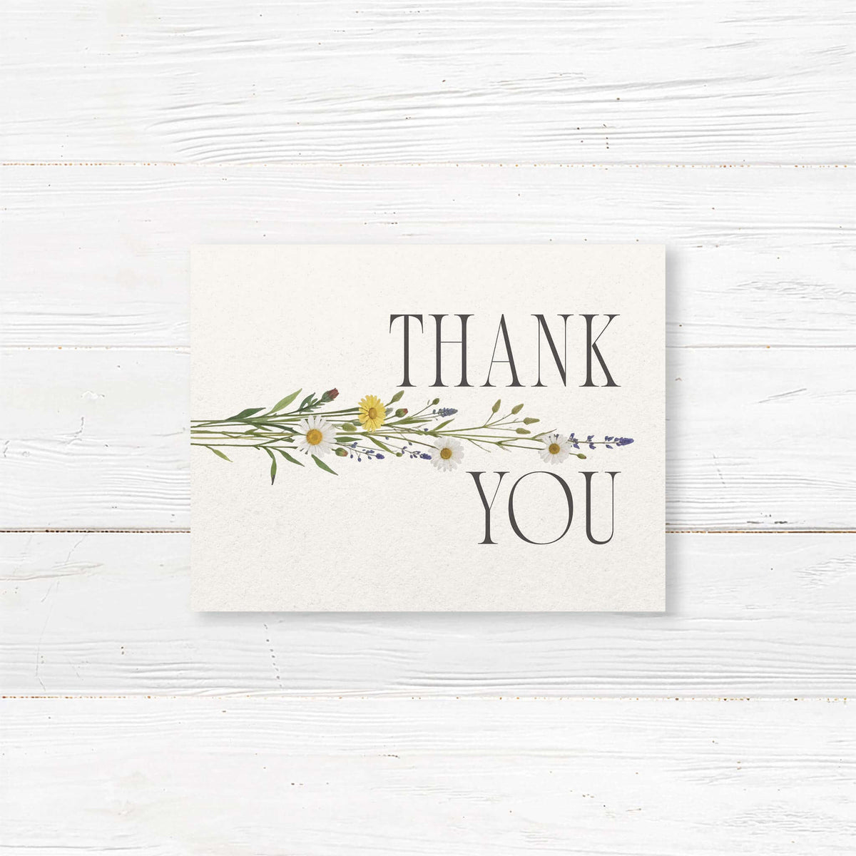 Spring Gathering Thank You Card | Go Print Plus