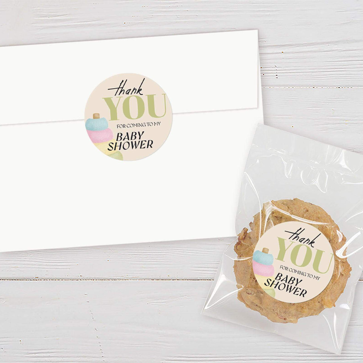 Stacking Rings Sticker | Go Print Plus