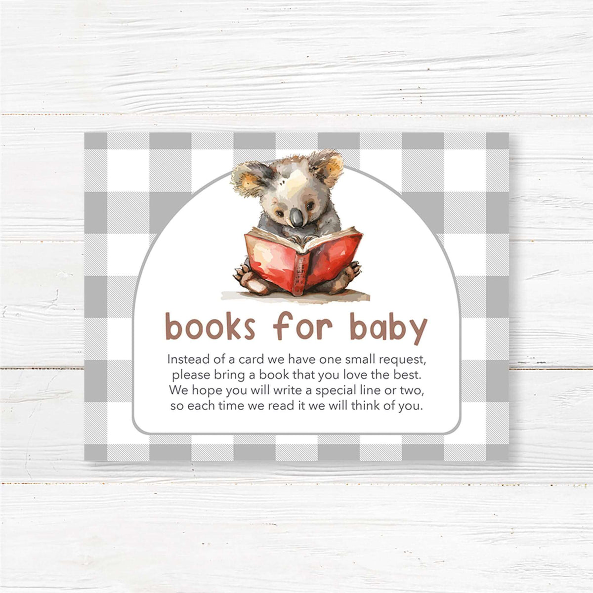 The Next Chapter Books For Baby – Storybook Theme, Koala Design – Go ...